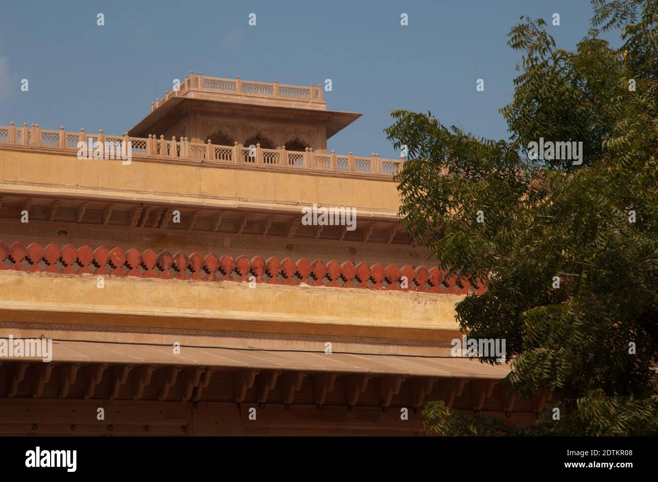 Palace inside the Lohagarh fort or iron fort. Bharatpur. Rajasthan ...