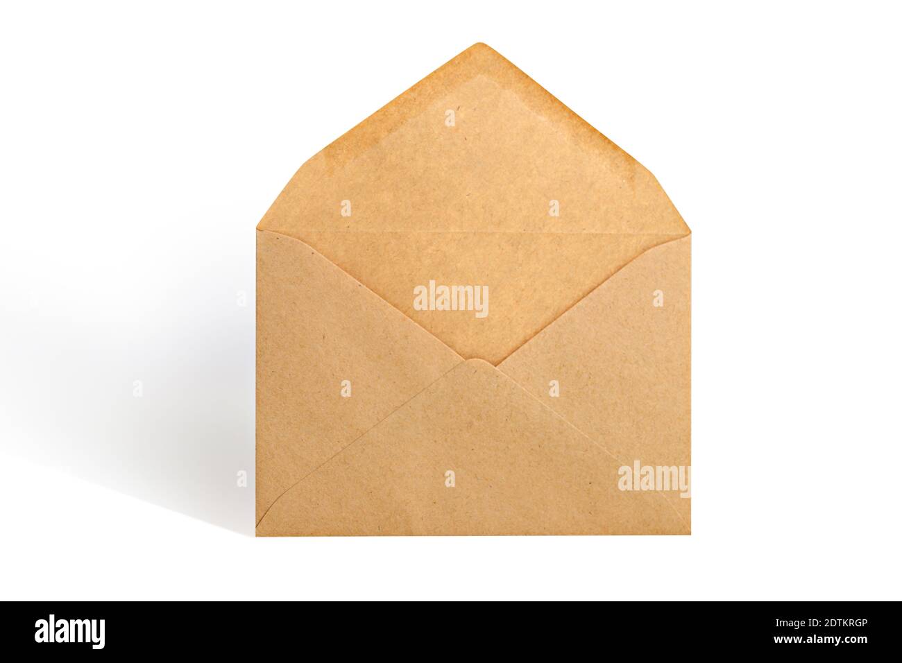 Open brown envelope Cut Out Stock Images & Pictures - Alamy
