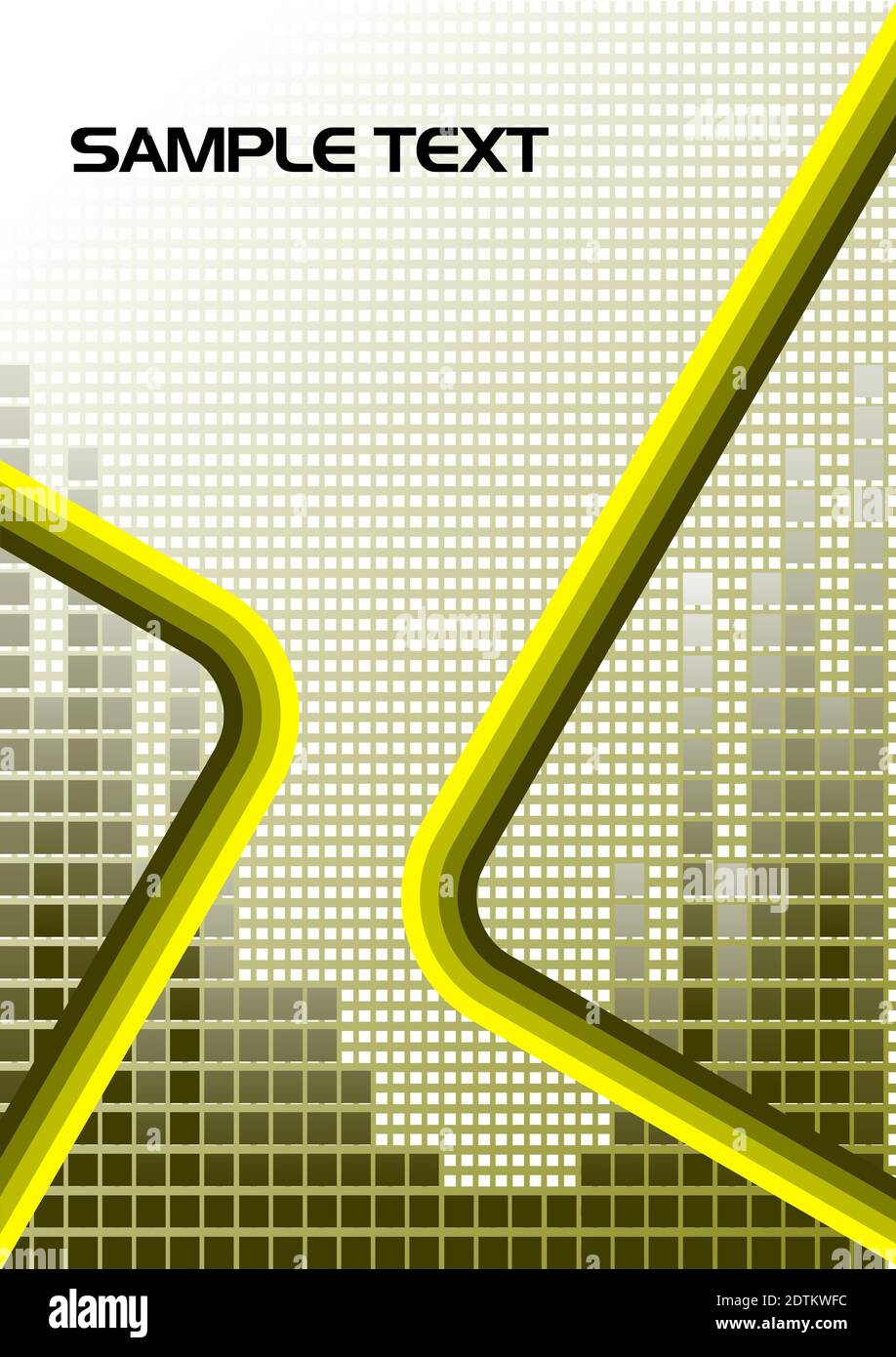 Abstract modern composition. Colored illustration Stock Vector Image ...