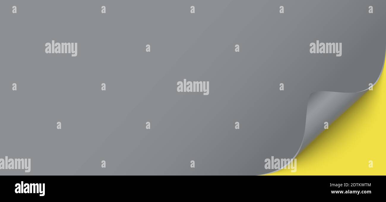Horizontal grey blank web banner template, background with space for ...
