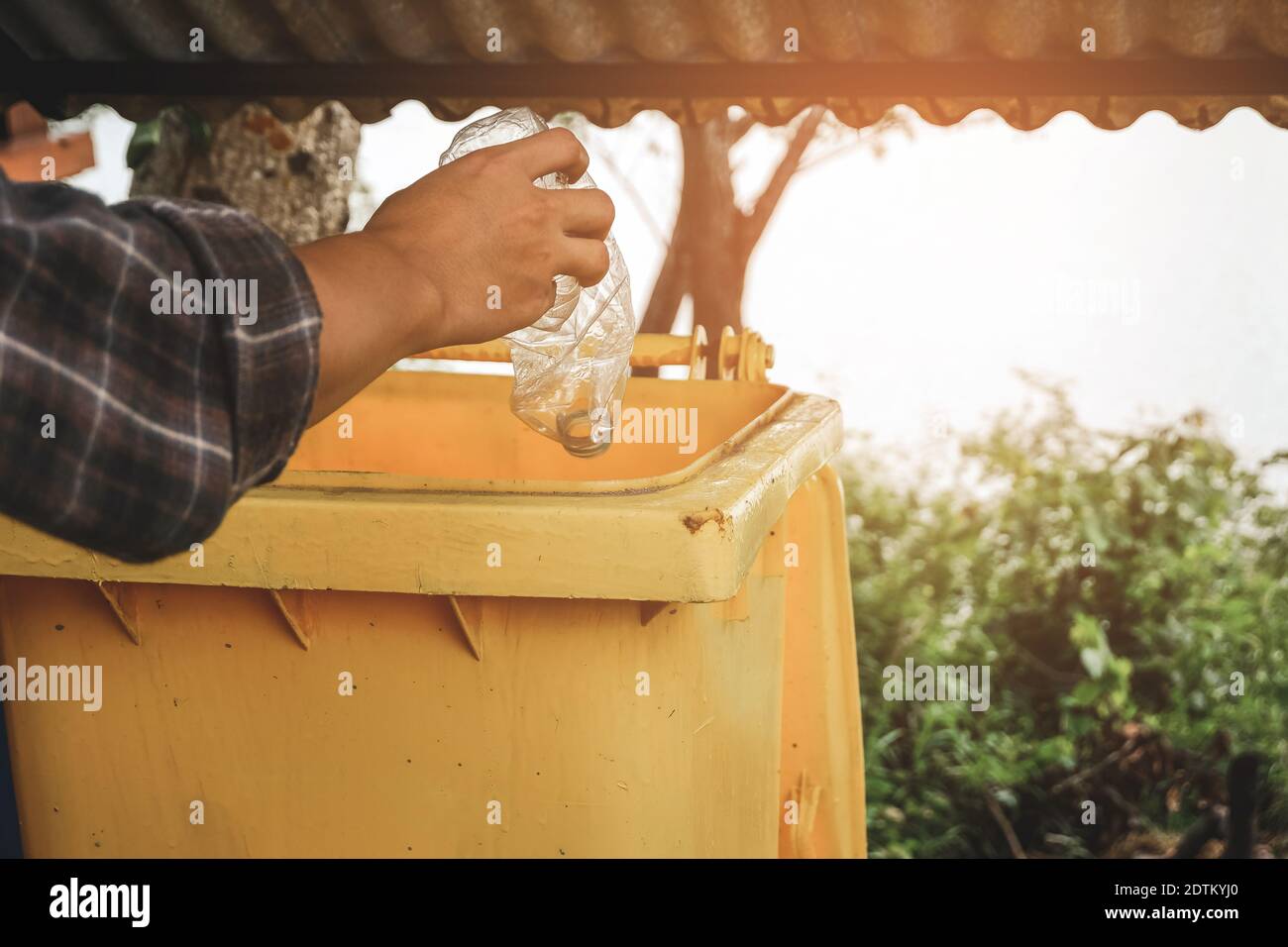 Throwing Garbage High Resolution Stock Photography and Images - Alamy