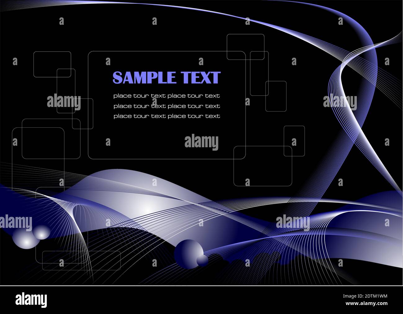 Abstract hi-tech background. Colored illustration Stock Vector Image ...