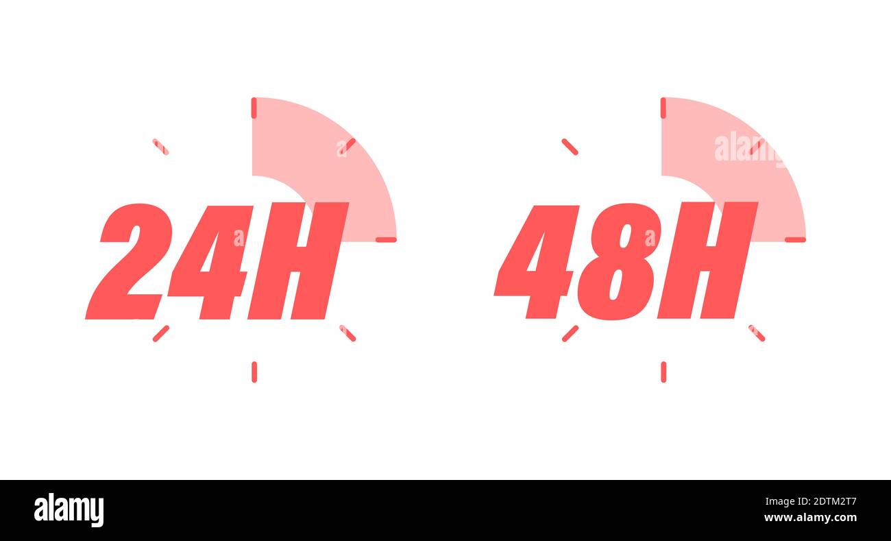48 hours Stock Vector Images - Alamy