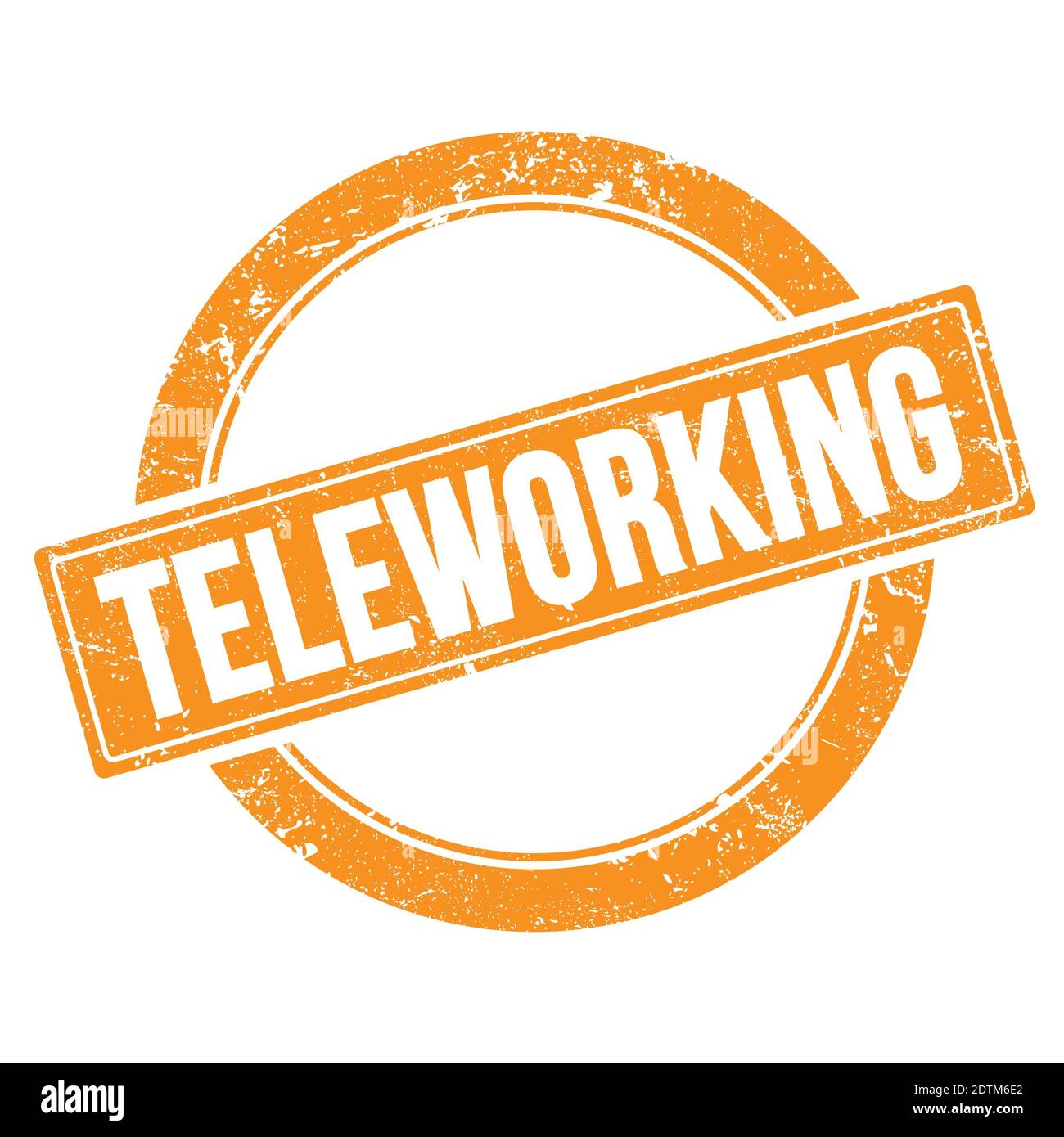 Teleworking stamp hi-res stock photography and images - Alamy