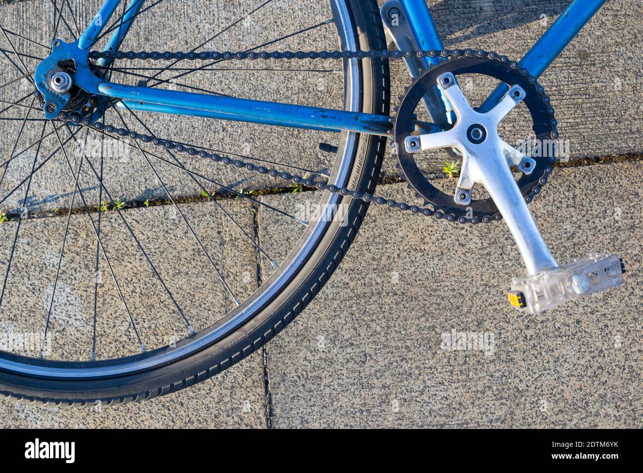 Blue Bicycle Chain | atelier-yuwa.ciao.jp