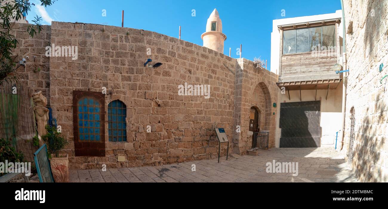 House of Simon the Tanner in old Jaffa, Israel Stock Photo - Alamy