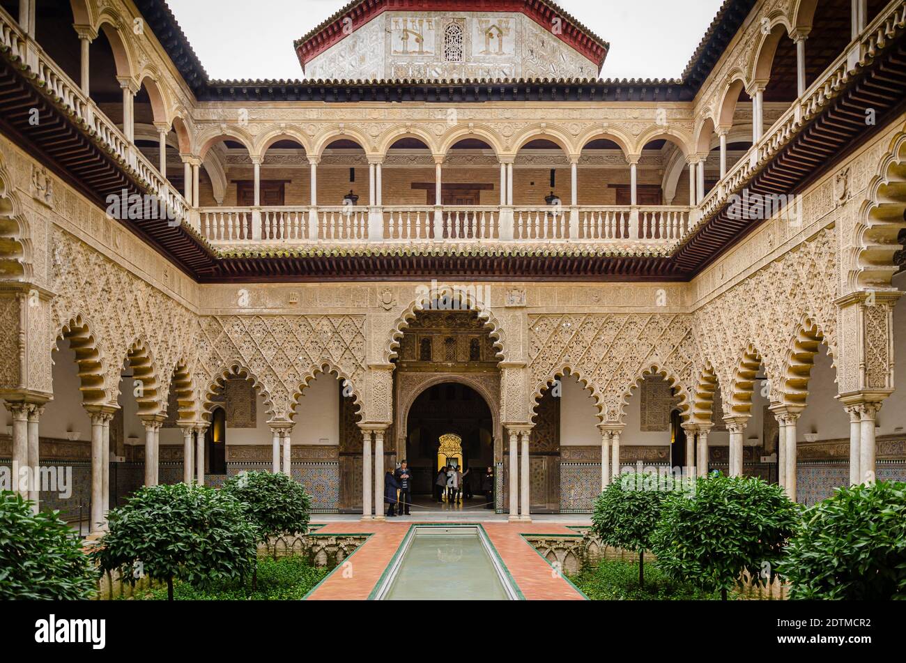 Royal Alcázar of Seville, Spain Stock Photo - Alamy