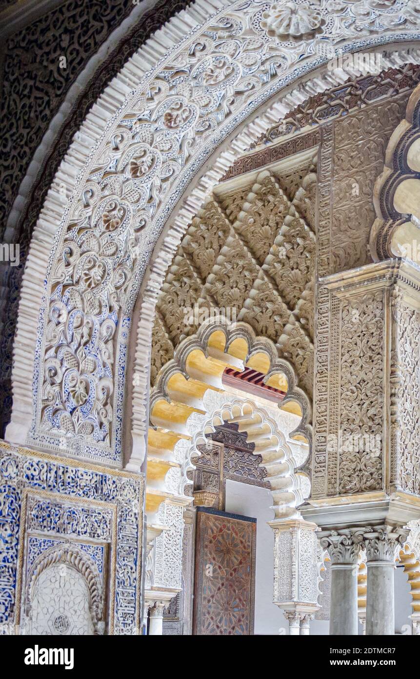 Royal Alcázar of Seville, Spain Stock Photo - Alamy
