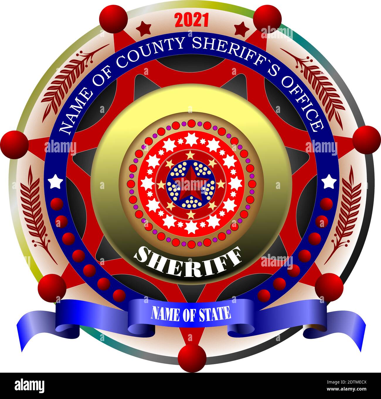 Sheriffs badge hi-res stock photography and images - Alamy