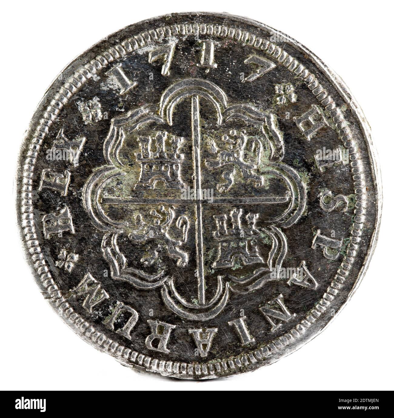 Ancient spanish silver Cut Out Stock Images & Pictures - Alamy