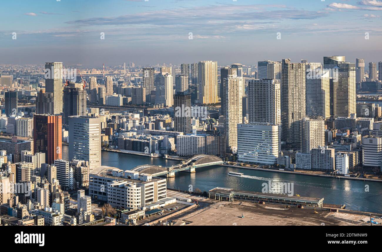 Tsukiji tokyo japan skyline hi-res stock photography and images - Alamy