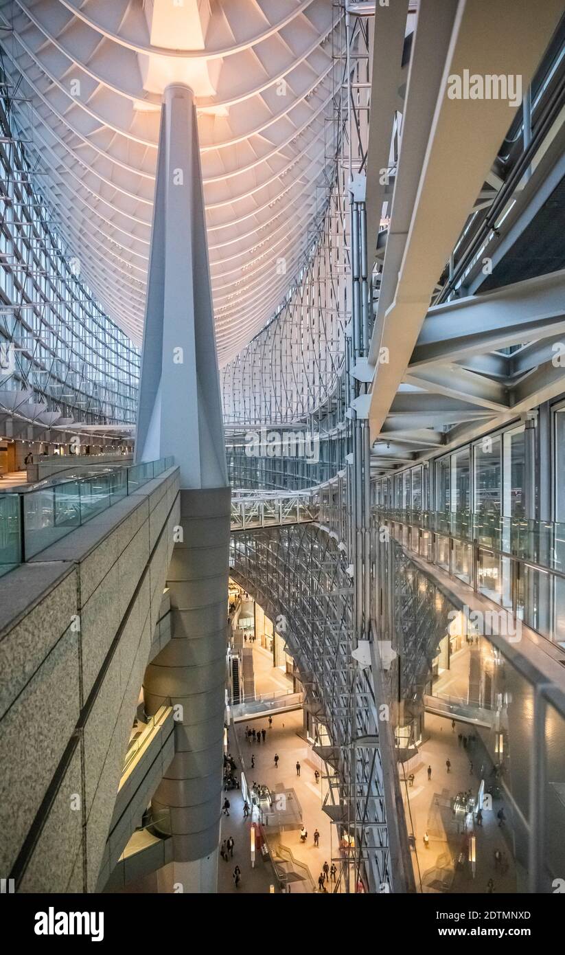 Japan, Tokyo City, Yurakucho District, The Forum Building Stock Photo ...