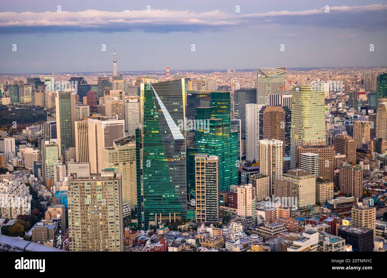 Japan, Tokyo City, Minato Ku skyline Stock Photo - Alamy