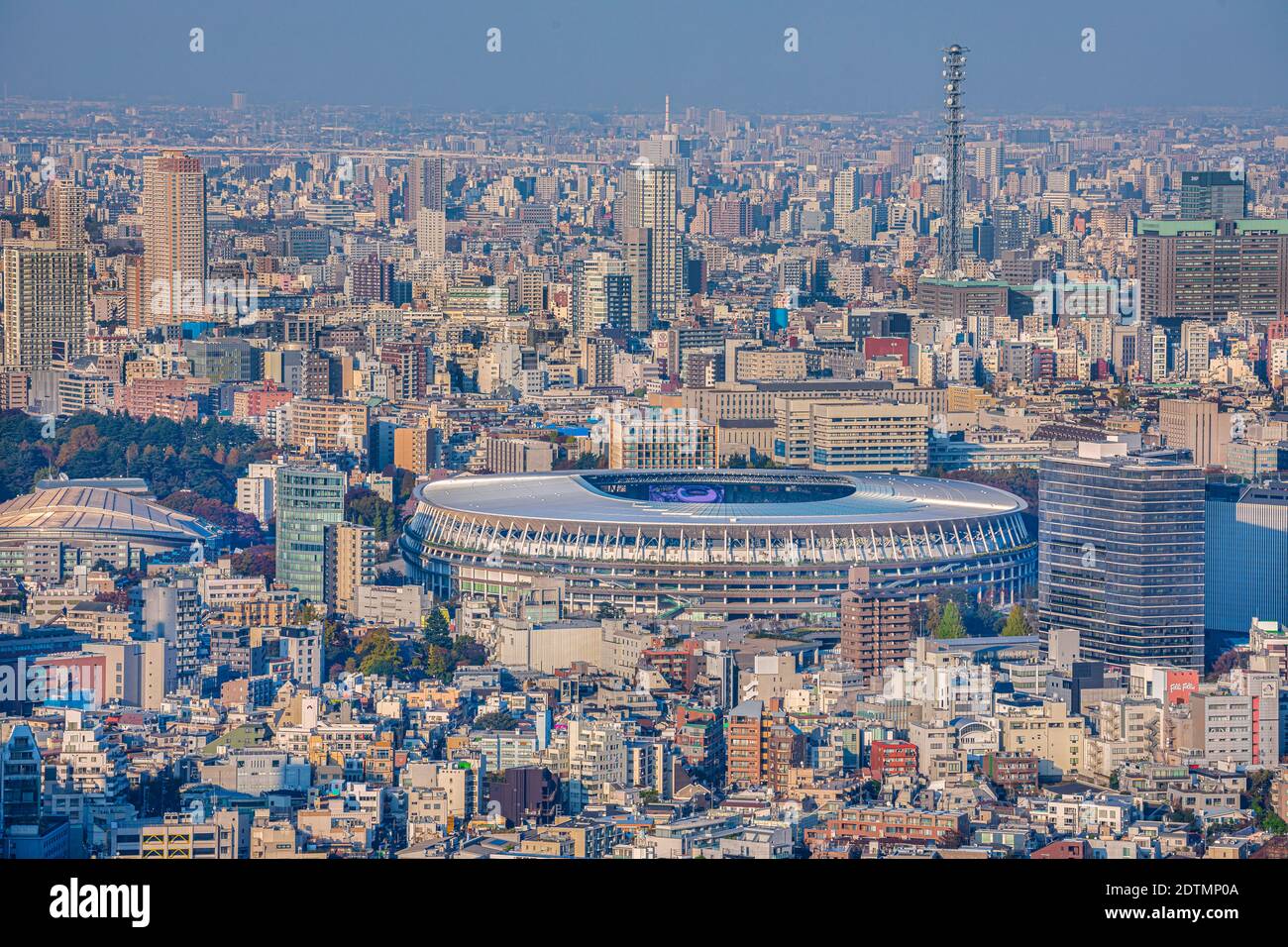 Japan, Tokyo City, Olympic Stadium Stock Photo - Alamy