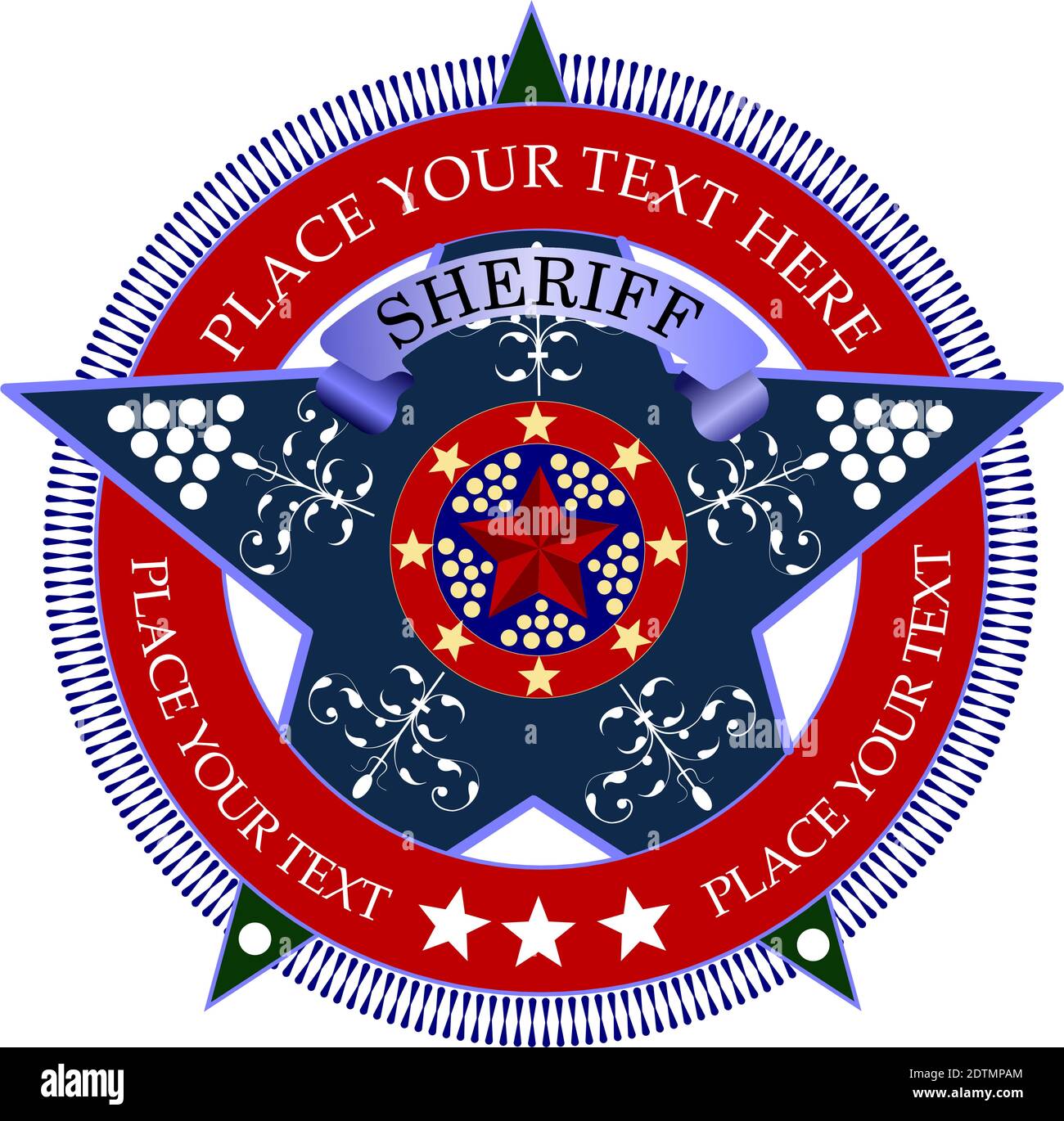 Sheriffs badge hi-res stock photography and images - Alamy