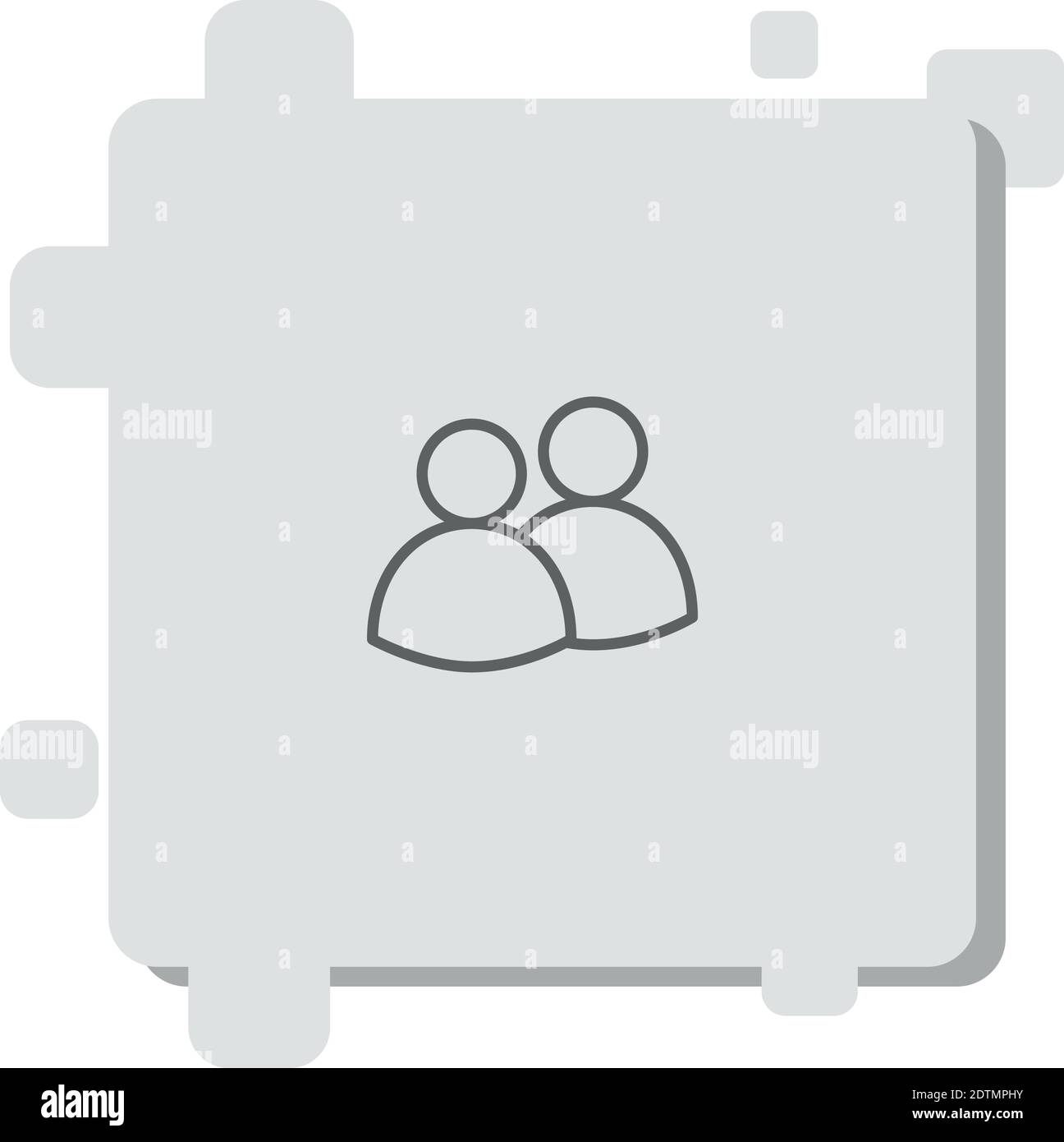 friends vector icon Stock Vector Image & Art - Alamy