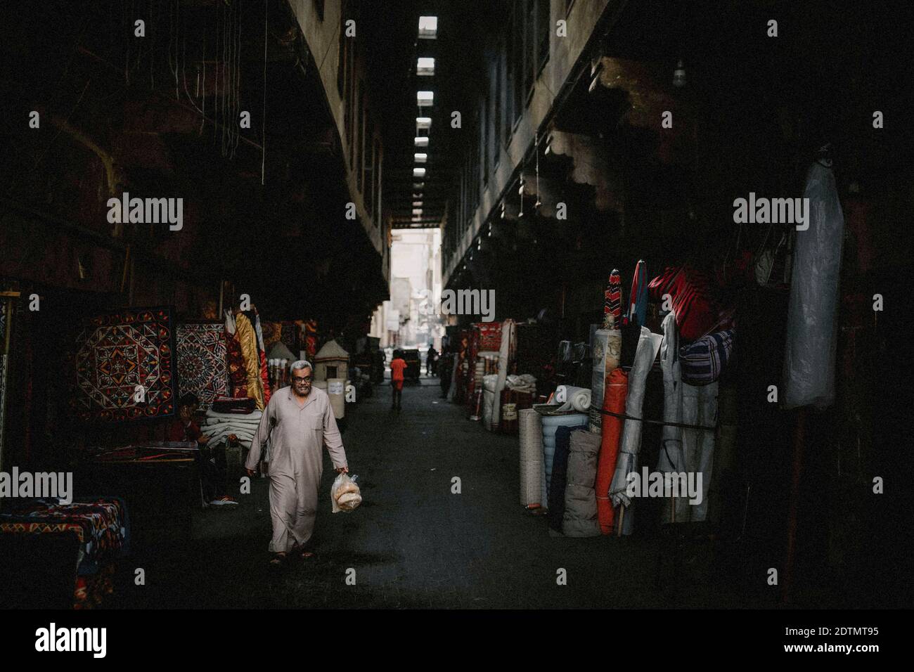 Market in old town, Cairo Stock Photo - Alamy