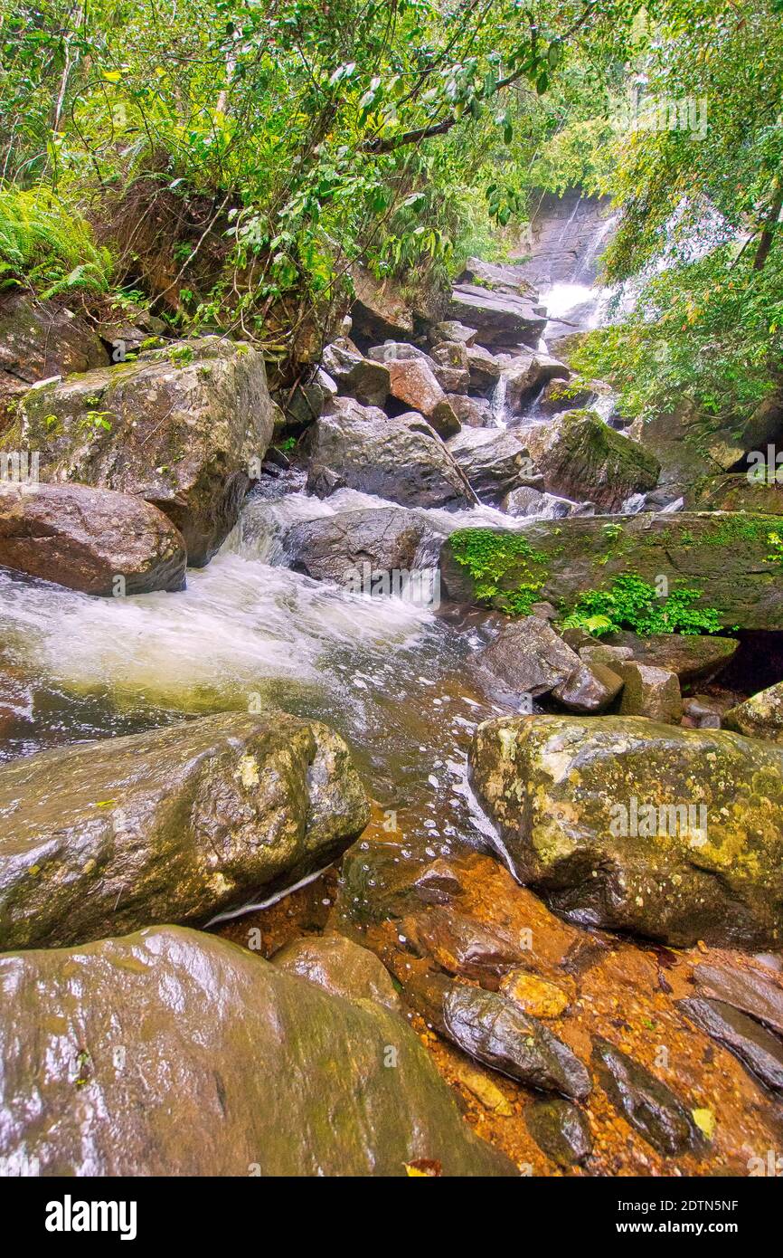 Sinharaja waterfall hi-res stock photography and images - Alamy