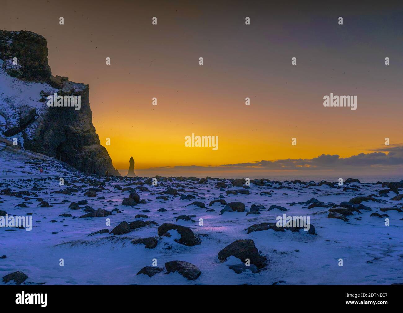 trolls beach in iceland Stock Photo - Alamy