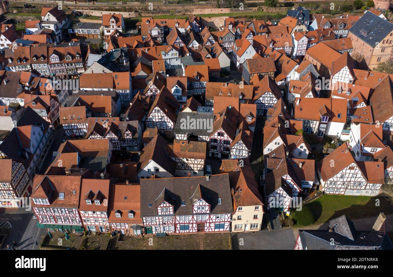 Village field street aerial hi-res stock photography and images - Alamy