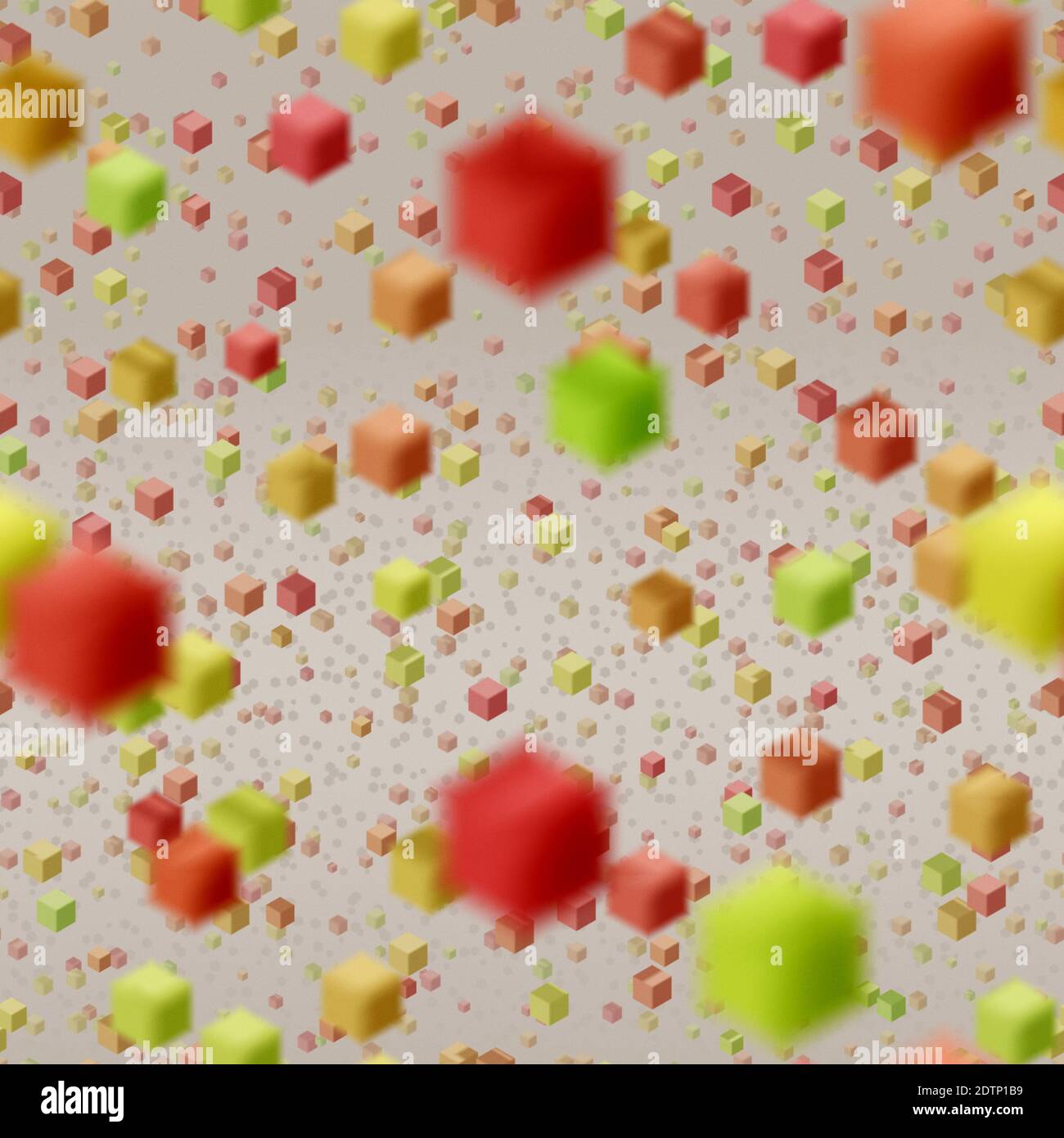 Abstract soft digital random pixel hi-res stock photography and images ...