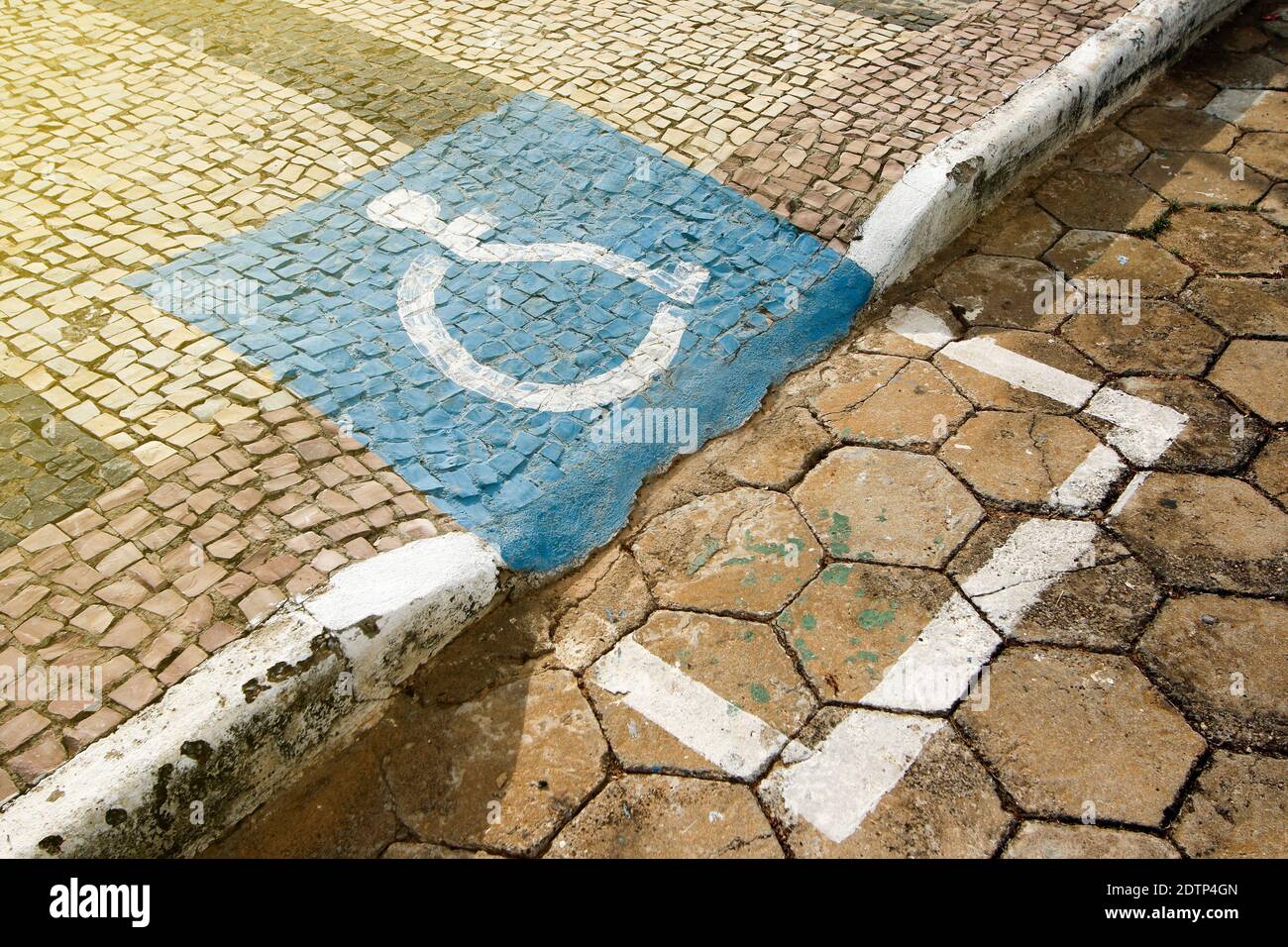 accessibility ramp for wheelchair users with accessibility symbol ...