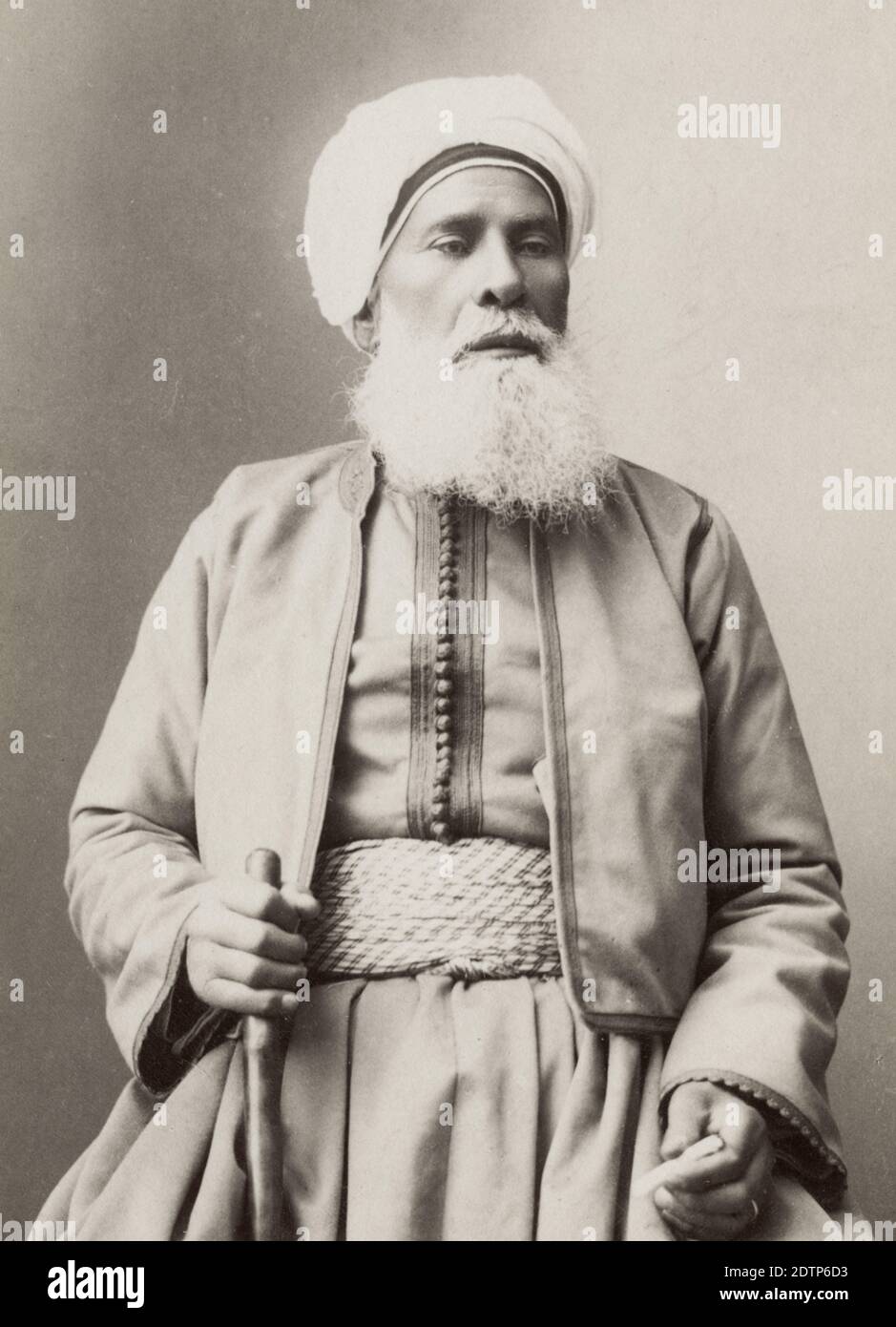 Vintage 19th century photograph - Turkish Dragoman, c.1890's. A ...