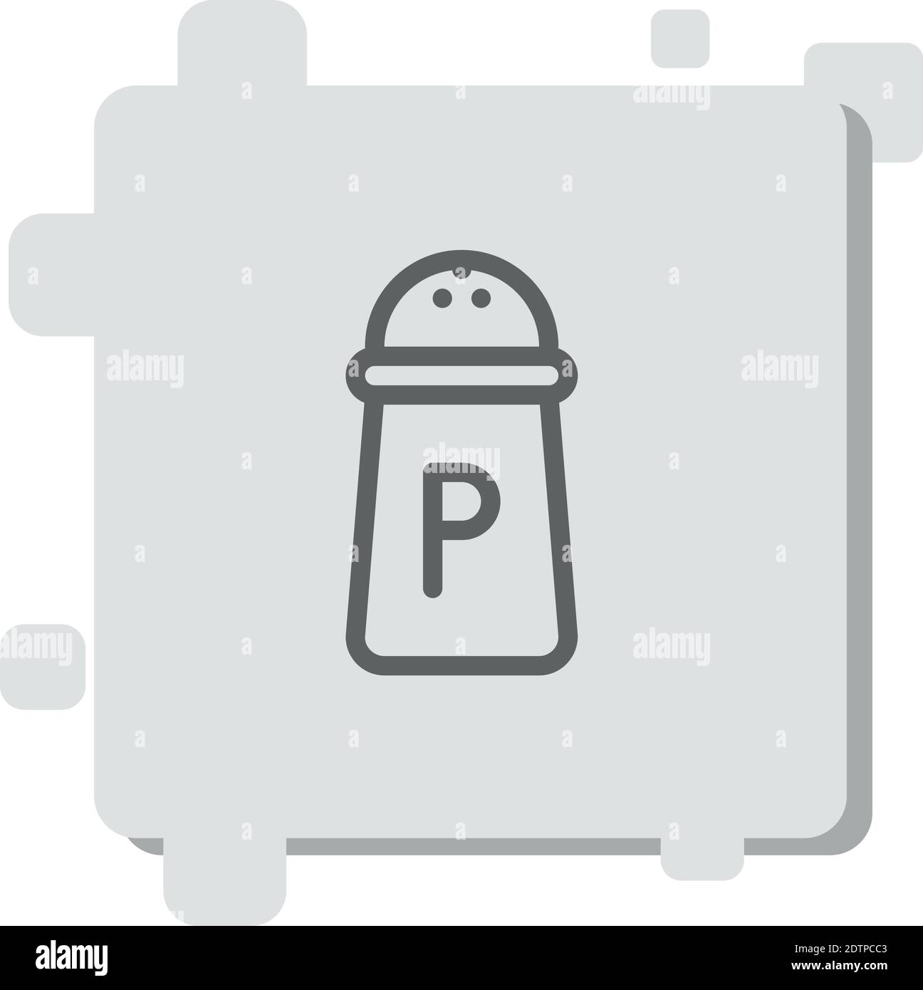 pepper vector icon modern simple vector illustration Stock Vector Image ...