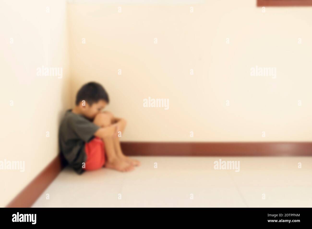 Fear Corner Crying Wallpaper