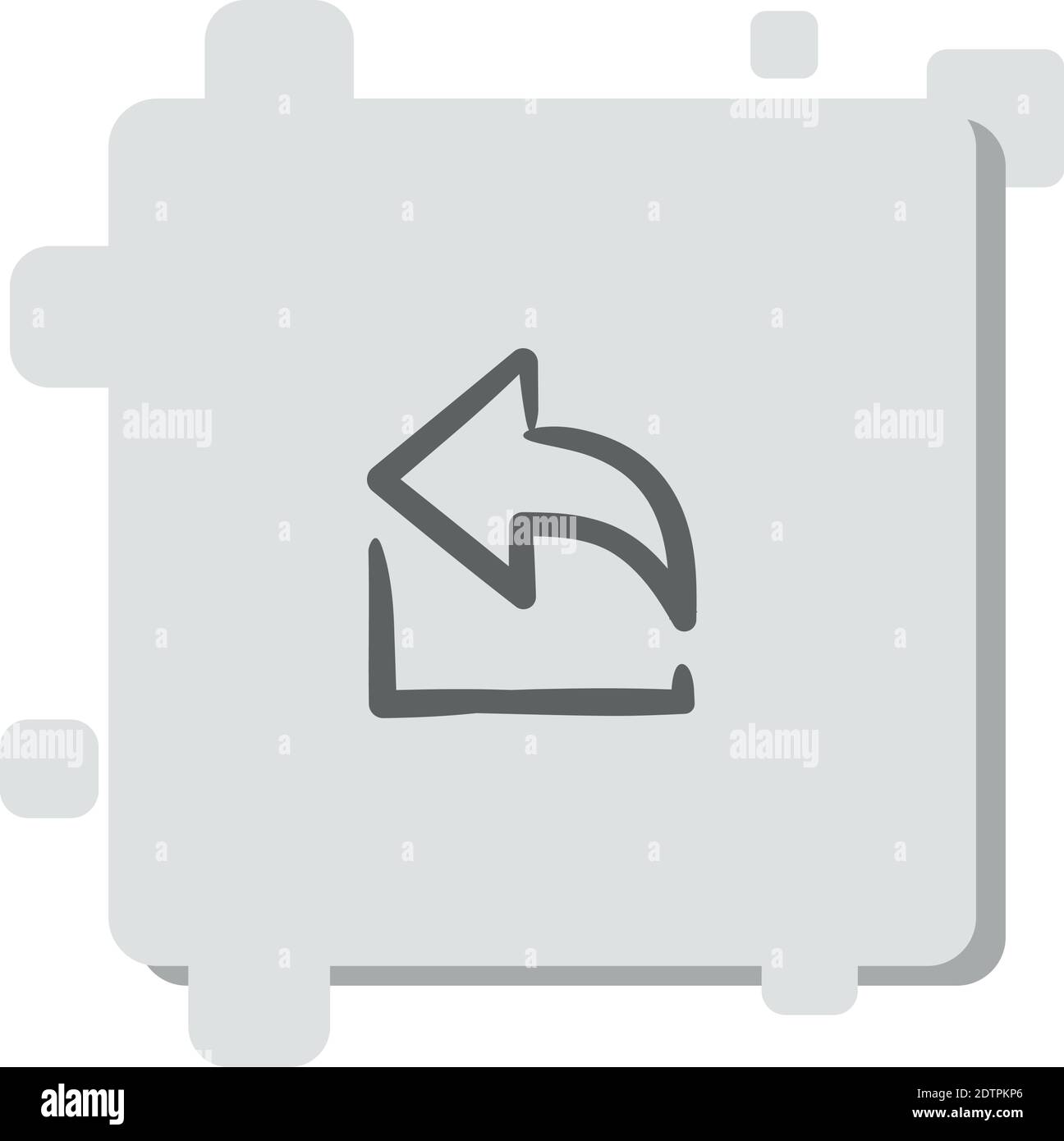 previous vector icon modern simple vector illustration Stock Vector ...