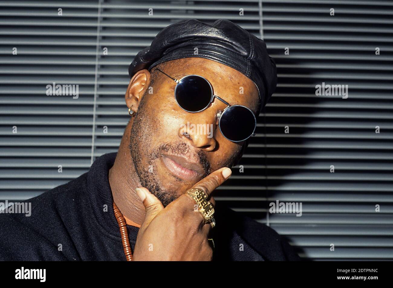 Steve Vincent from The Adventures of Stevie V at a press conference ...