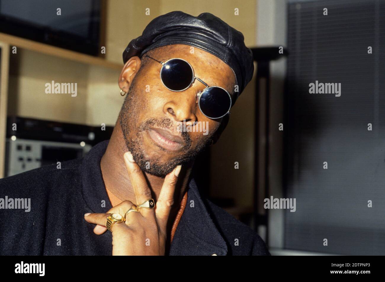 Steve Vincent from The Adventures of Stevie V at a press conference ...