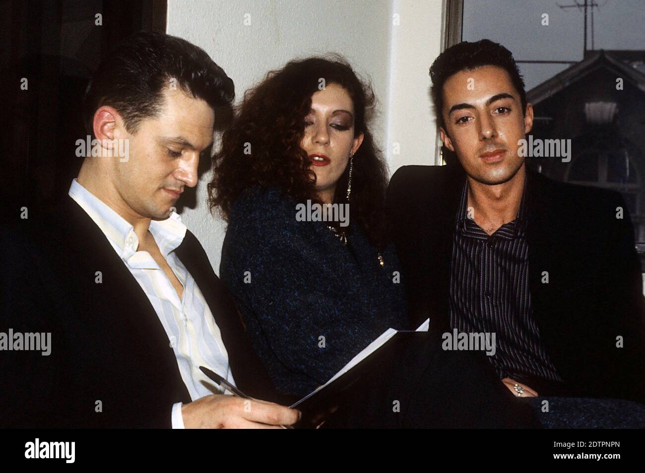 Robert Shaw, Maggie De Monde and Rick P. Jones of Swans Way during an ...