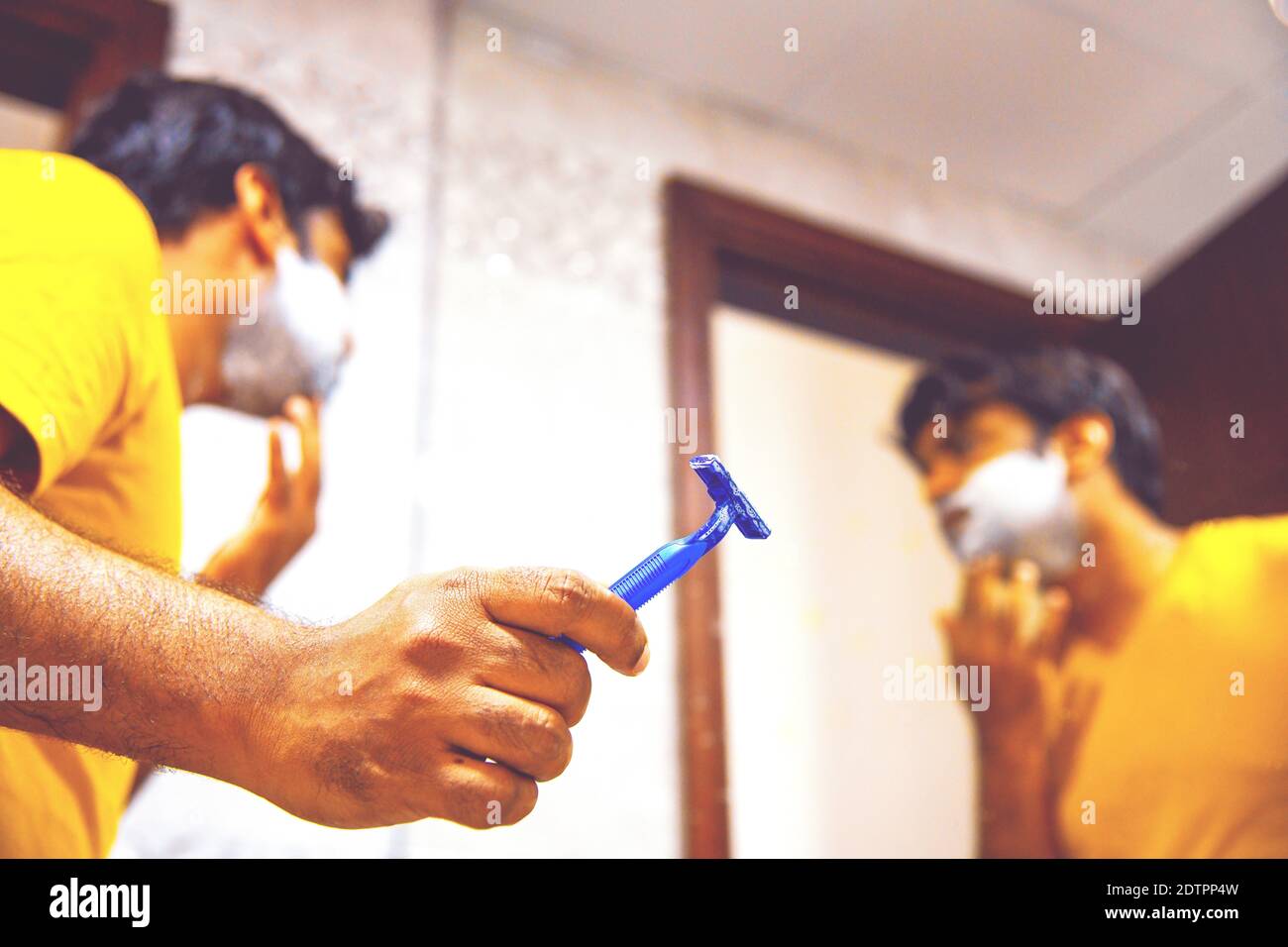 First shave hi-res stock photography and images - Alamy