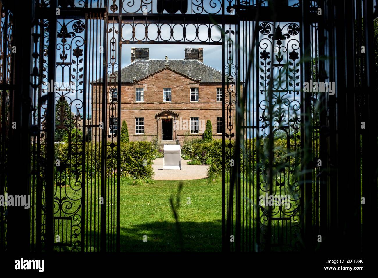 Newton Hall Northumberland Stock Photo - Alamy