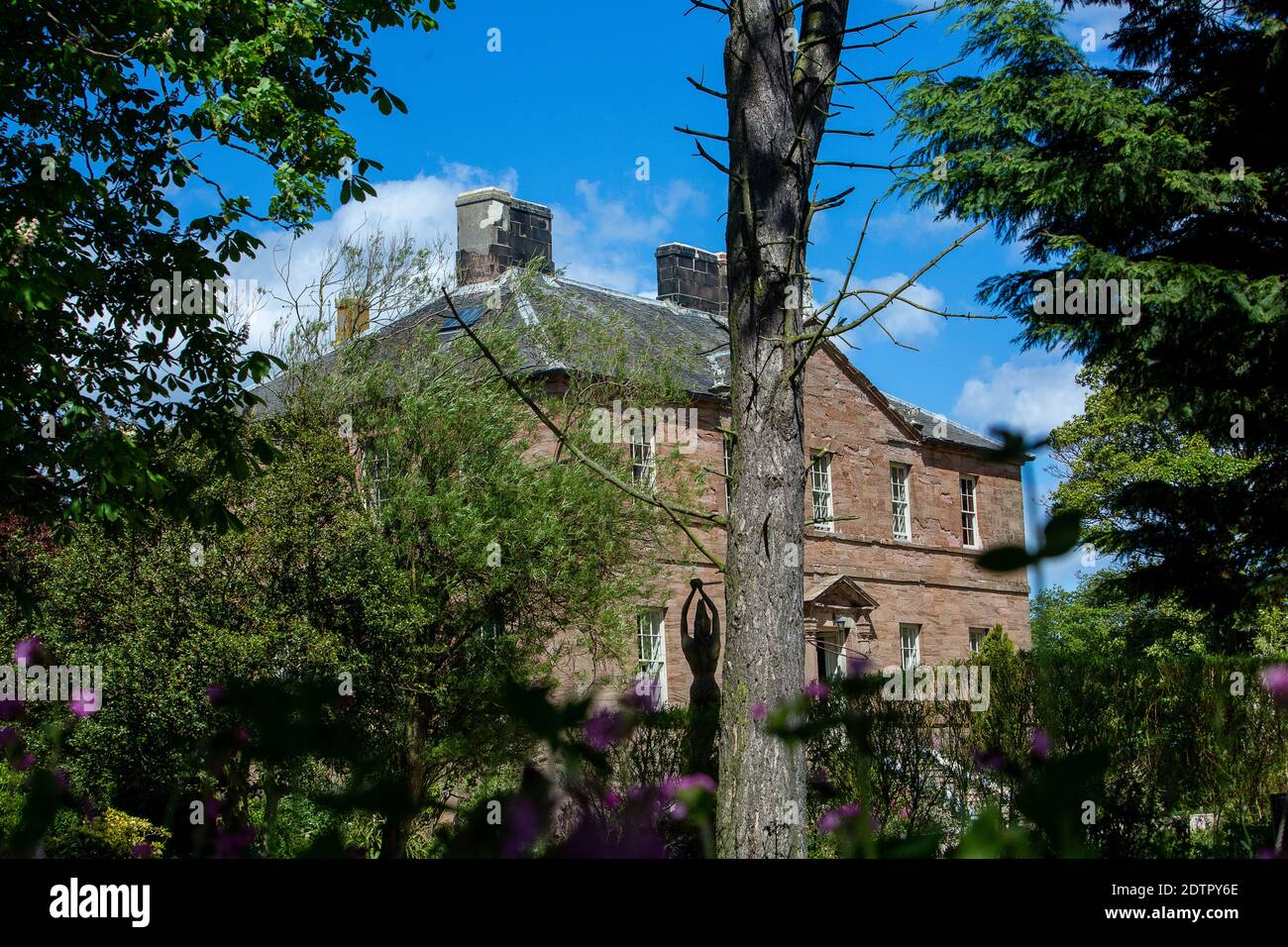 Newton Hall Northumberland Stock Photo - Alamy