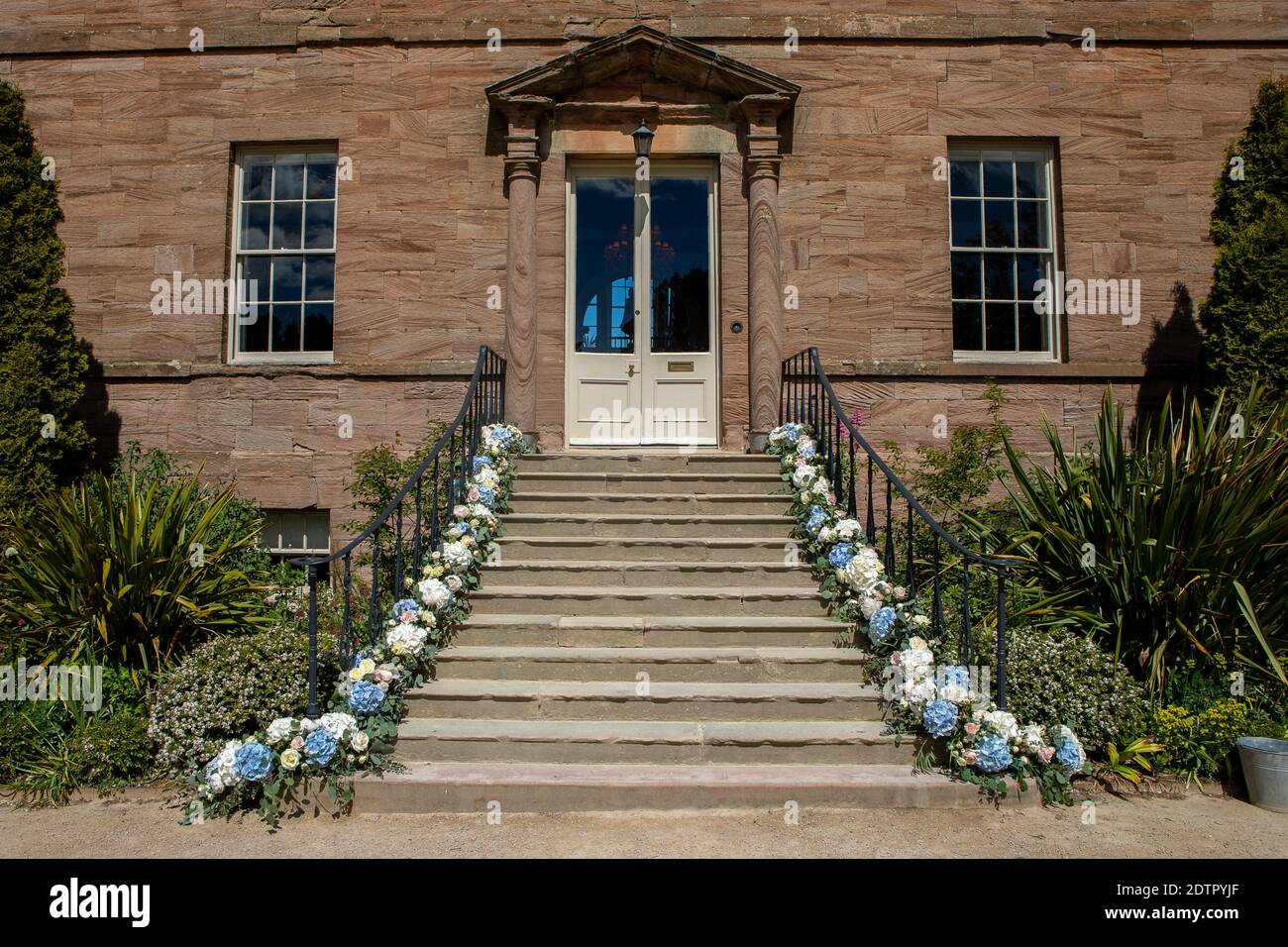 Newton Hall Northumberland Stock Photo - Alamy