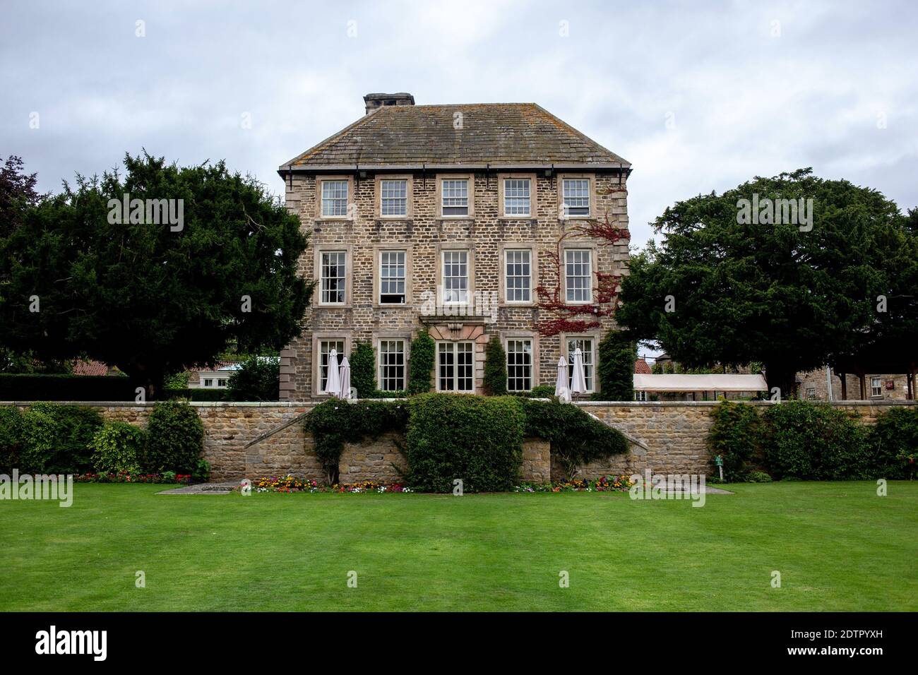 Hedlam Hall Country Hotel and Spa Darlington Stock Photo - Alamy