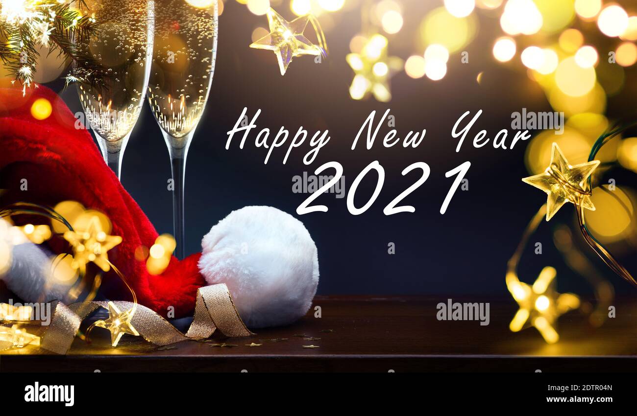Happy 2021 hi-res stock photography and images - Alamy