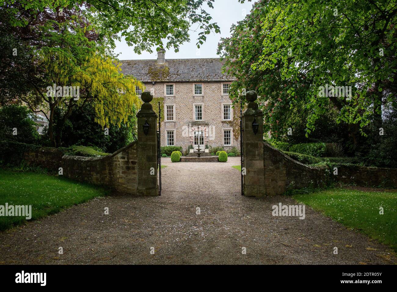 Hedlam Hall Country Hotel and Spa Darlington Stock Photo - Alamy