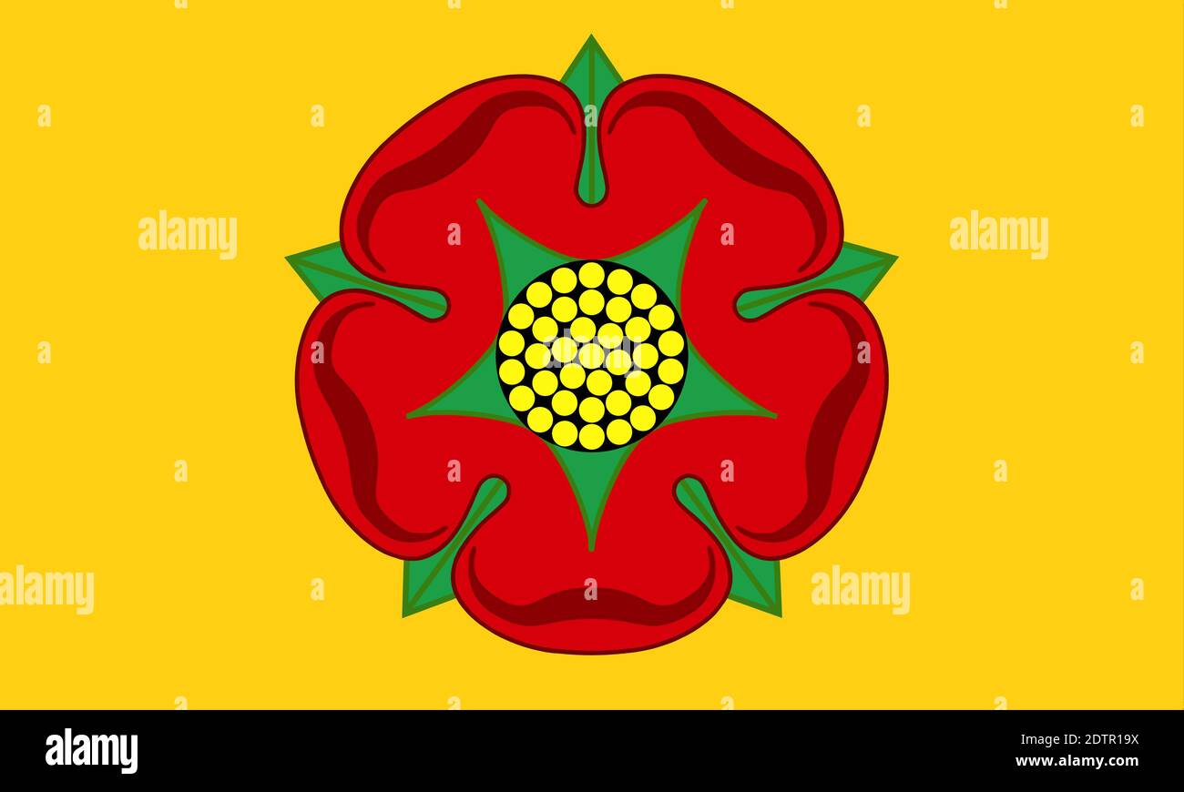 The Lancashire flag is the flag of the historic house of Lancaster ...