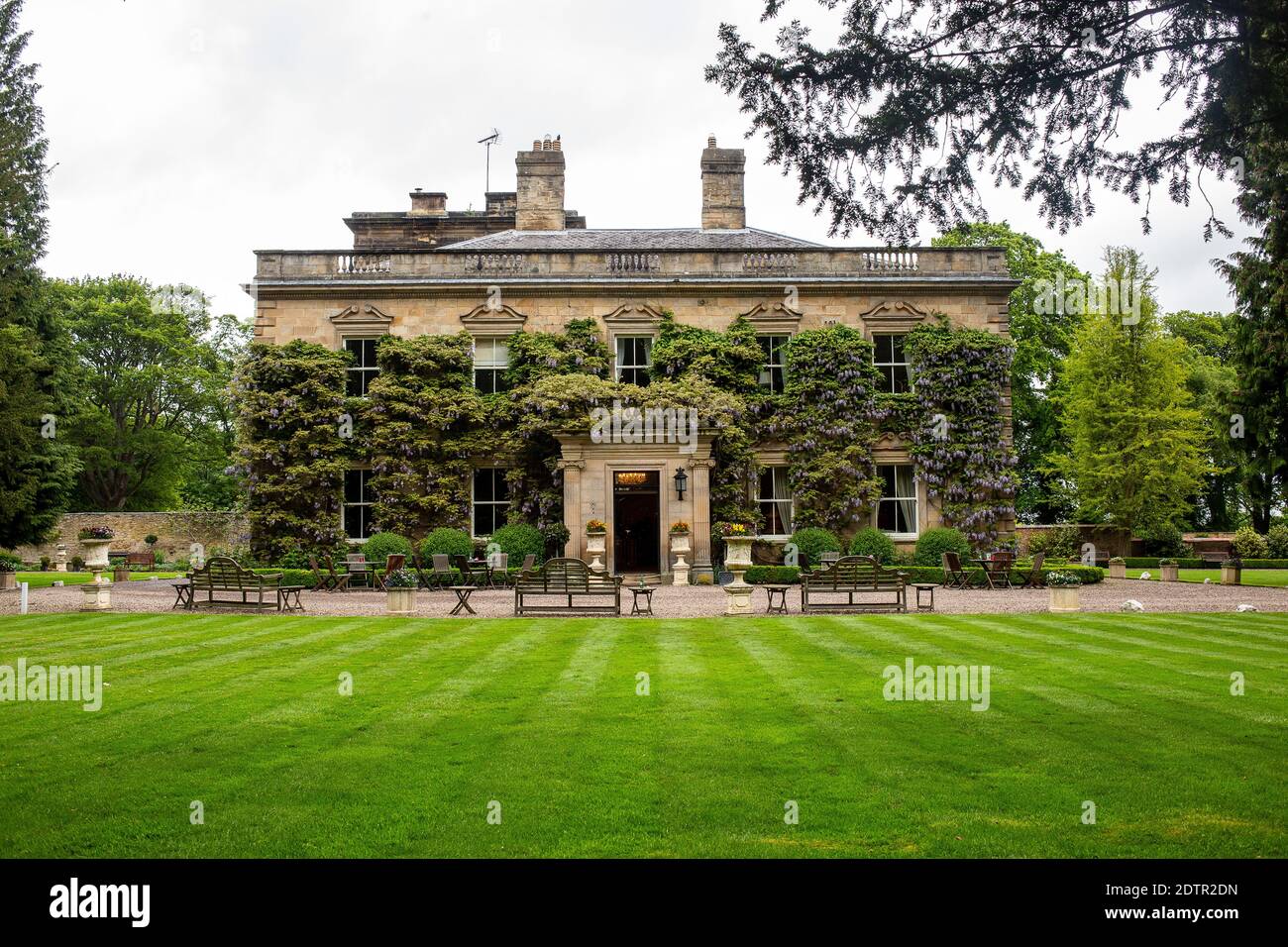 Eshott Hall Northumberland Stock Photo - Alamy