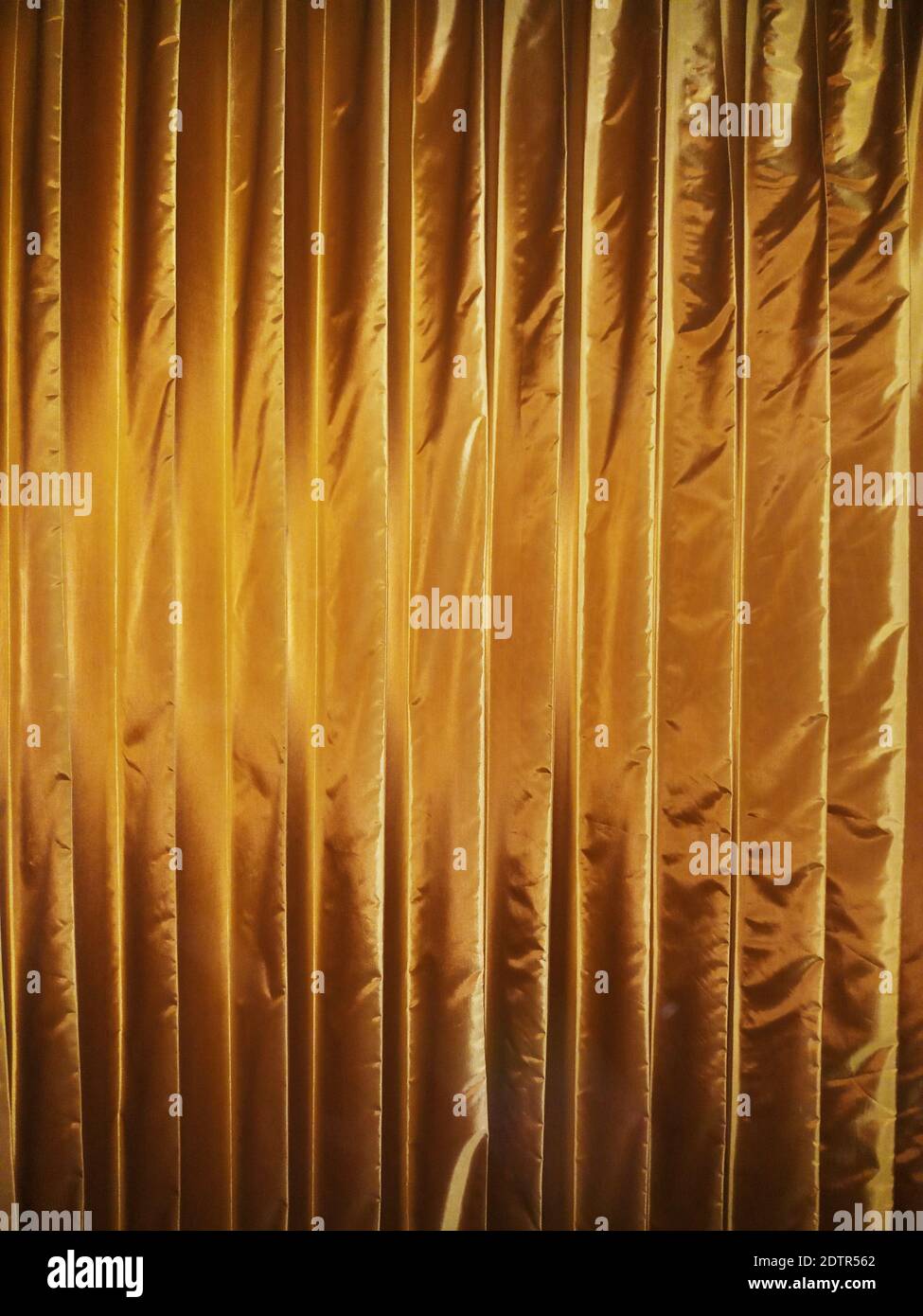 Gold Fabric Curtain High Resolution Stock Photography and Images - Alamy