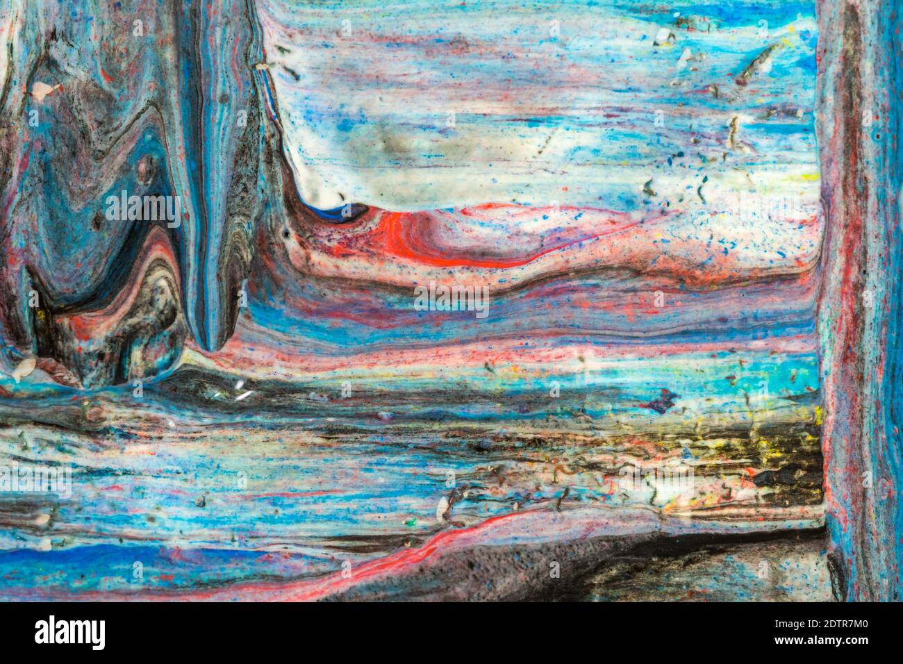 An abstract background with colorful paint patterns and beautiful ...