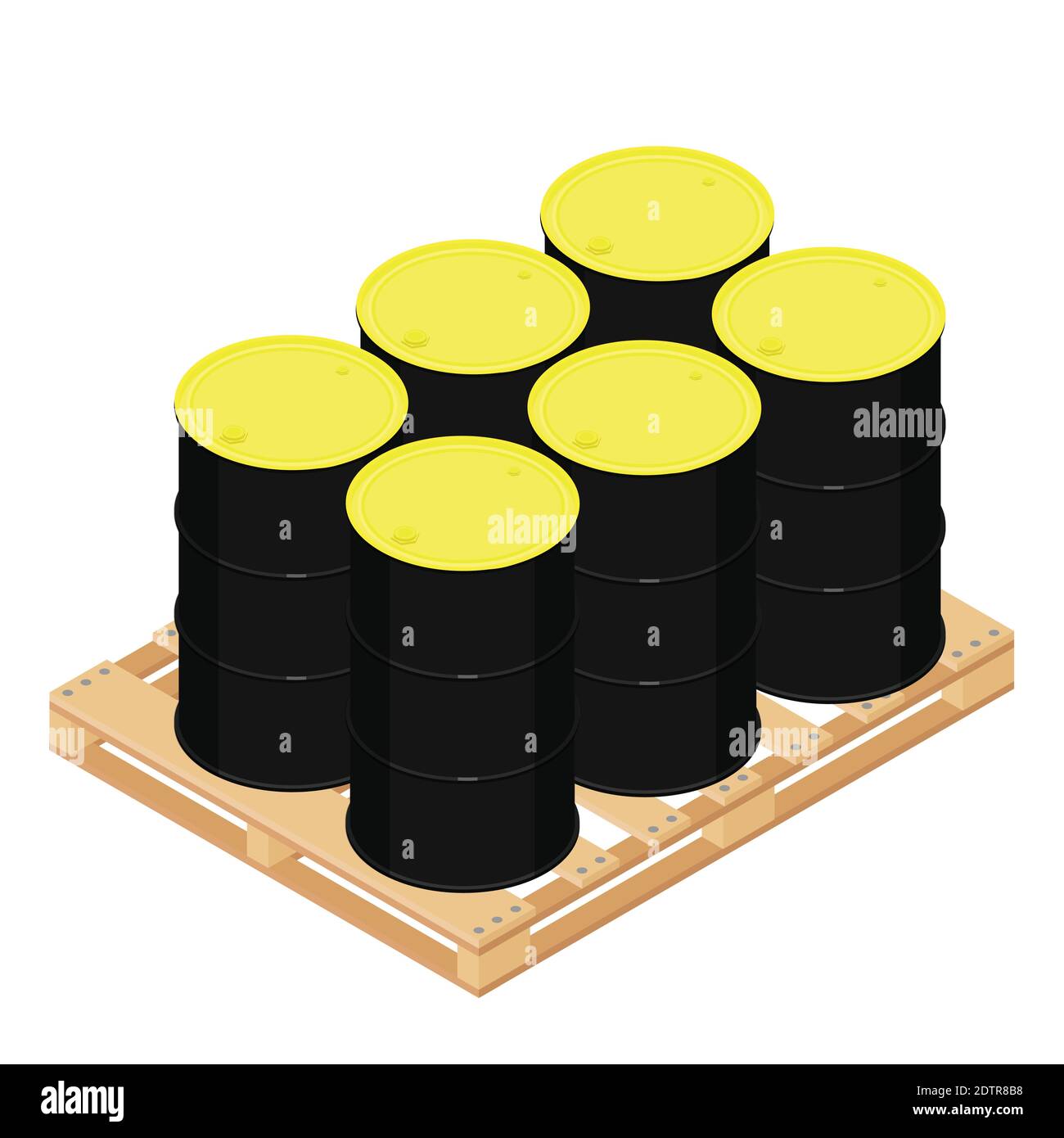 Industrial chemical drums Cut Out Stock Images & Pictures - Alamy