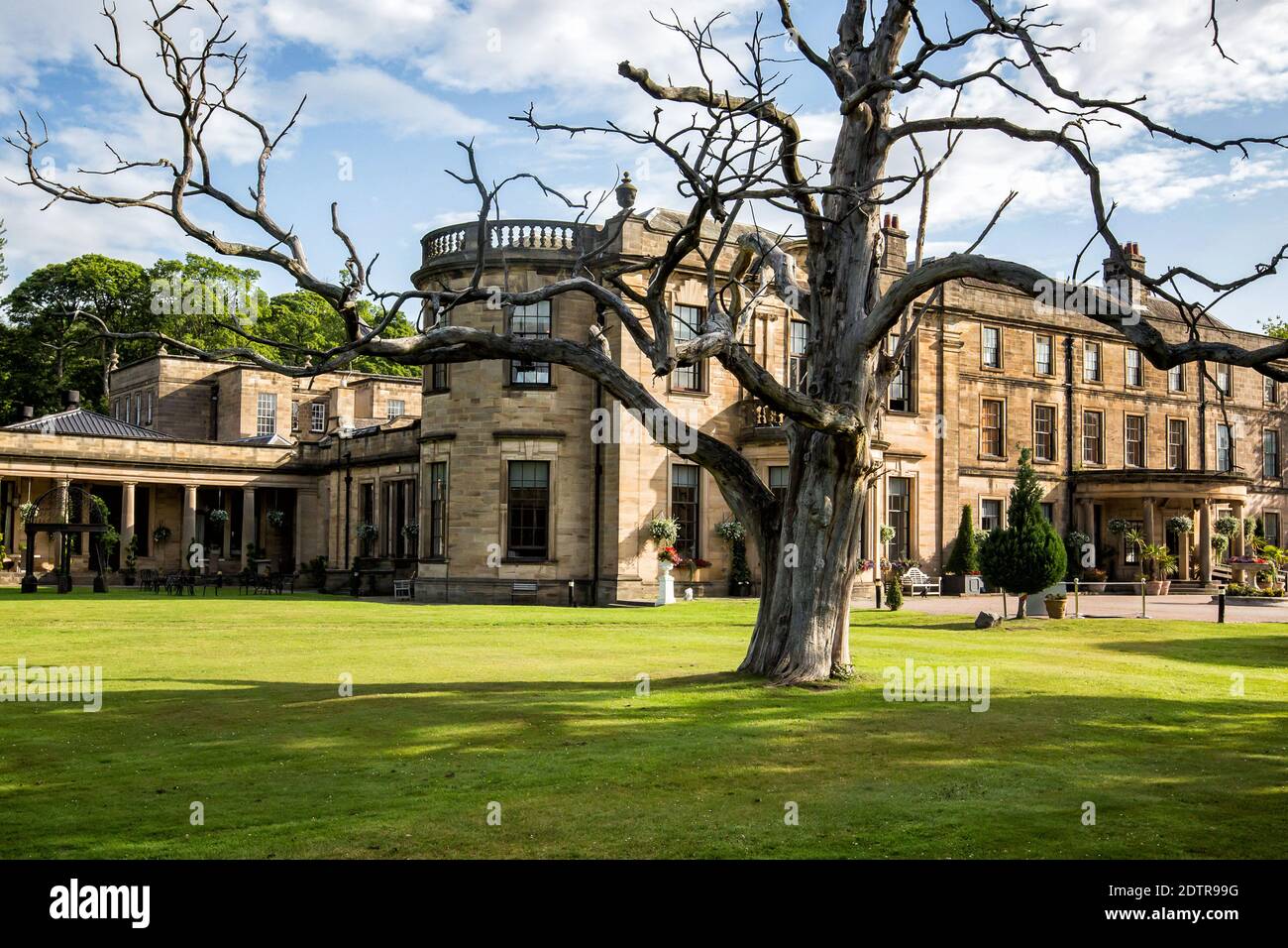 Beamish Hall Co Durham Stock Photo - Alamy