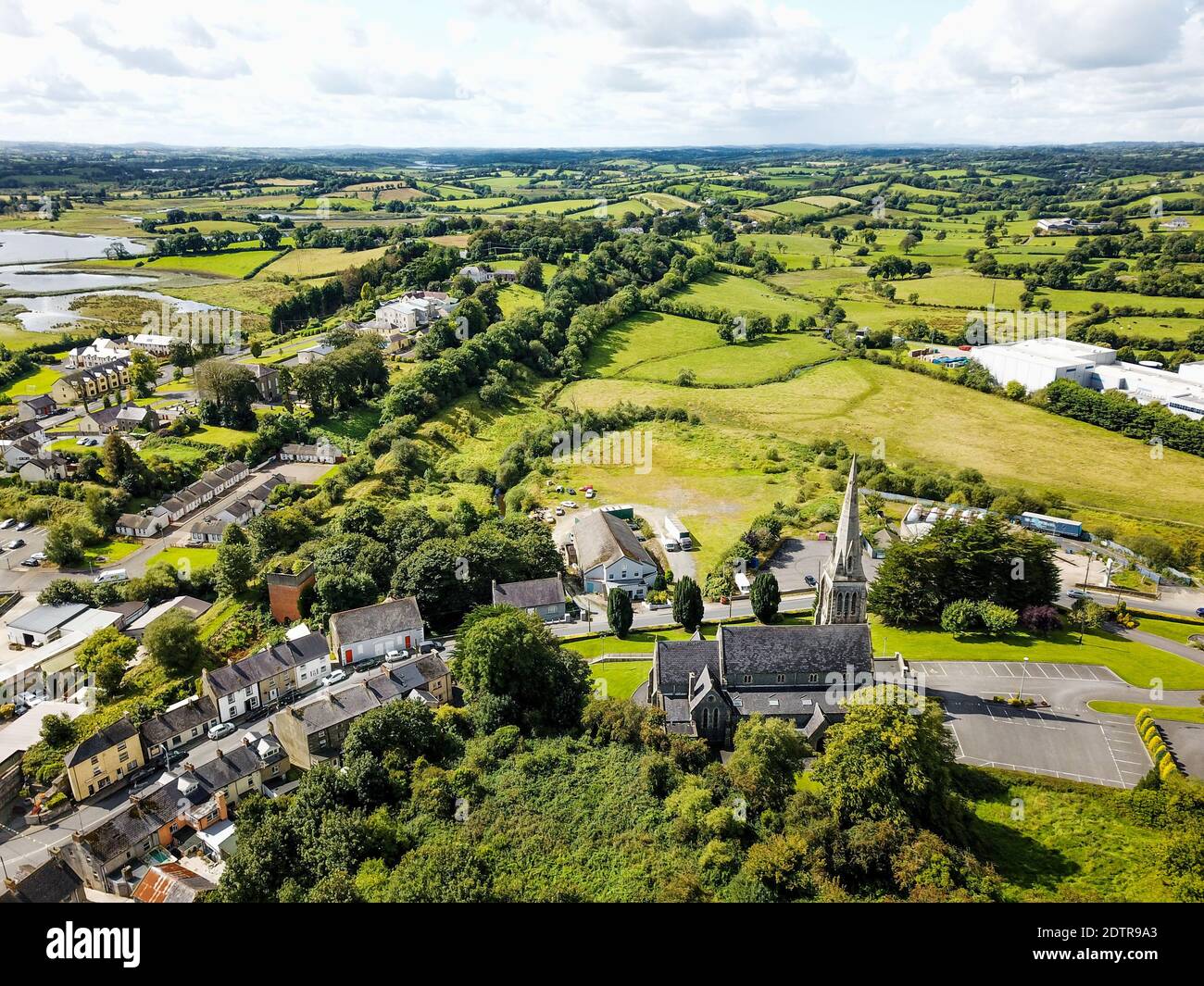 Housing estate ireland aerial hi-res stock photography and images - Alamy