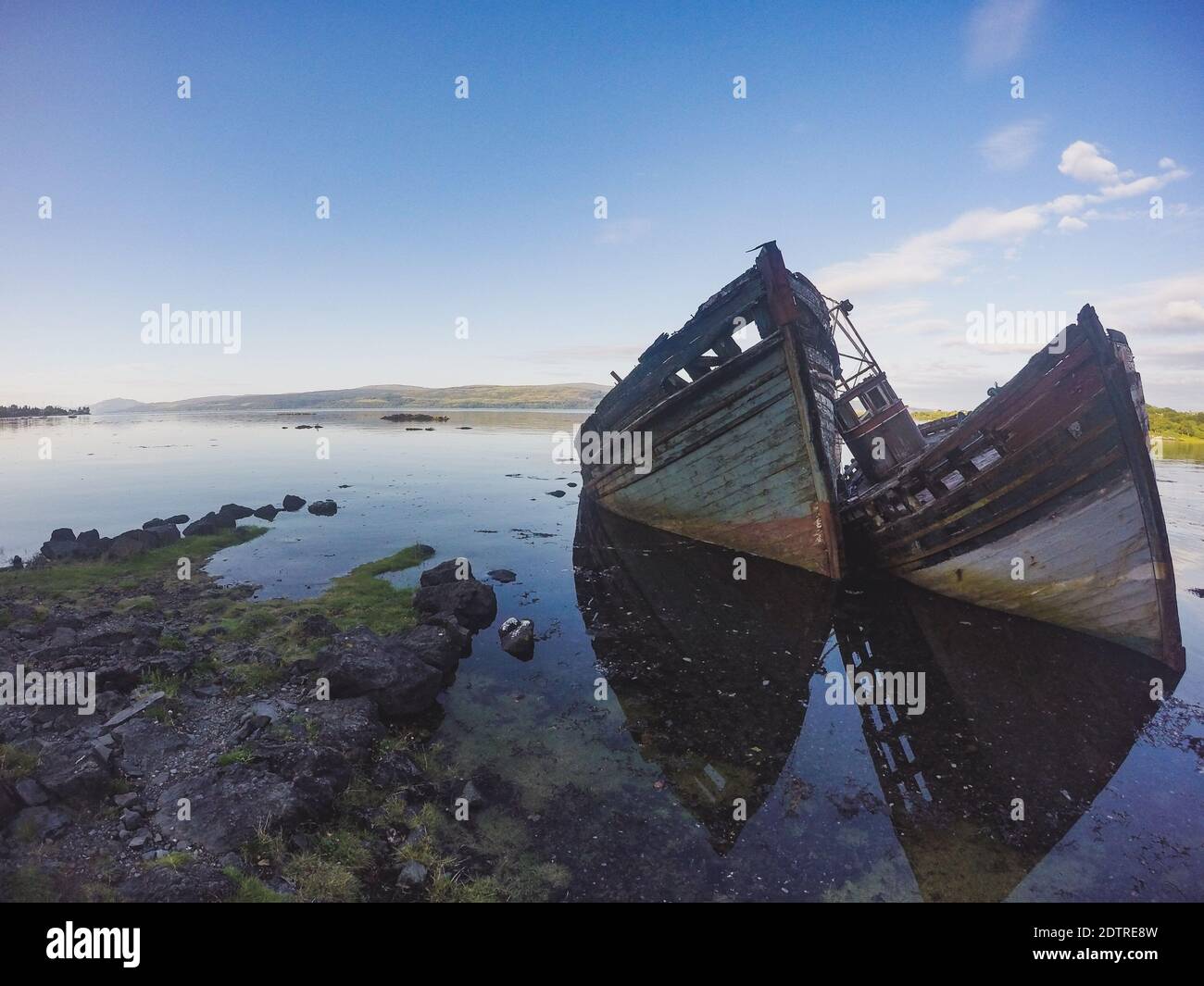 Wreck on beach hi-res stock photography and images - Alamy