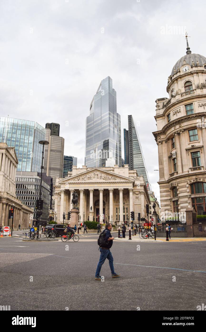 Royal Exchange, City of London Stock Photo - Alamy