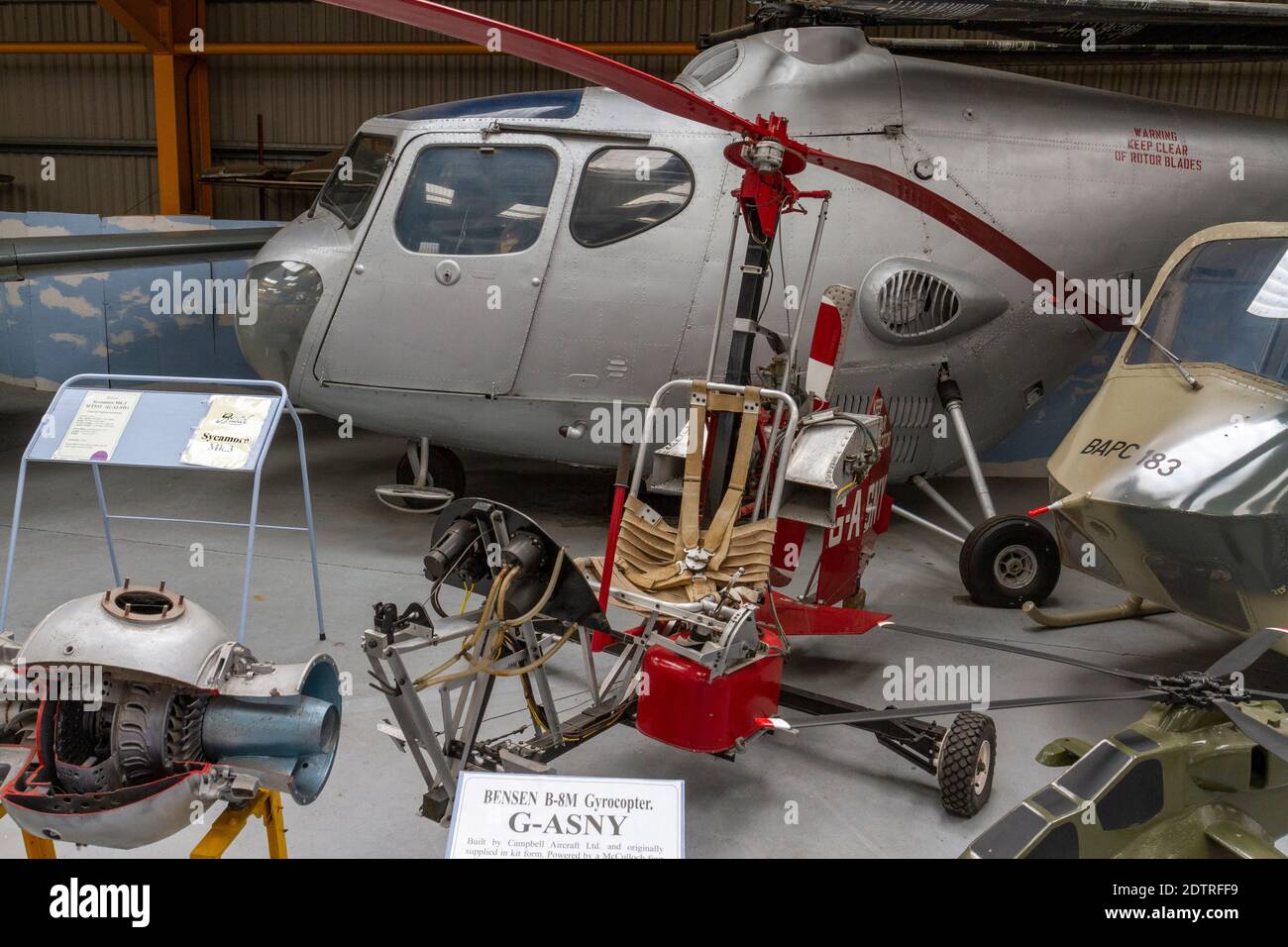 Gyrocopter exhibit hi-res stock photography and images - Alamy
